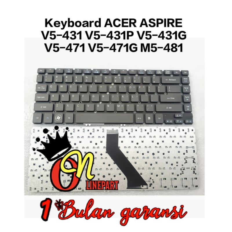 Jual Keyboard Acer V5-431 V5-431P V5-471 V5-471G V5-481G | Shopee Indonesia