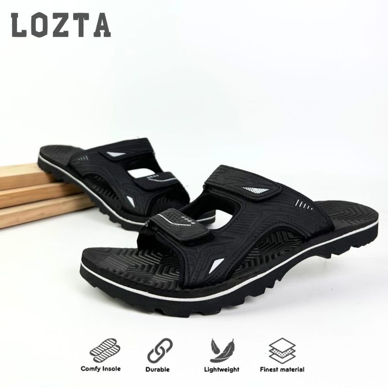 Jual Sendal Cowok Dewasa Lozta Tracking 03 - Series Sendal Slop Pria ...