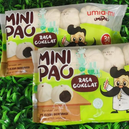 Jual Umiami Mini Pao Coklat - Isi 30 pcs - Berat 480 gr | Shopee Indonesia