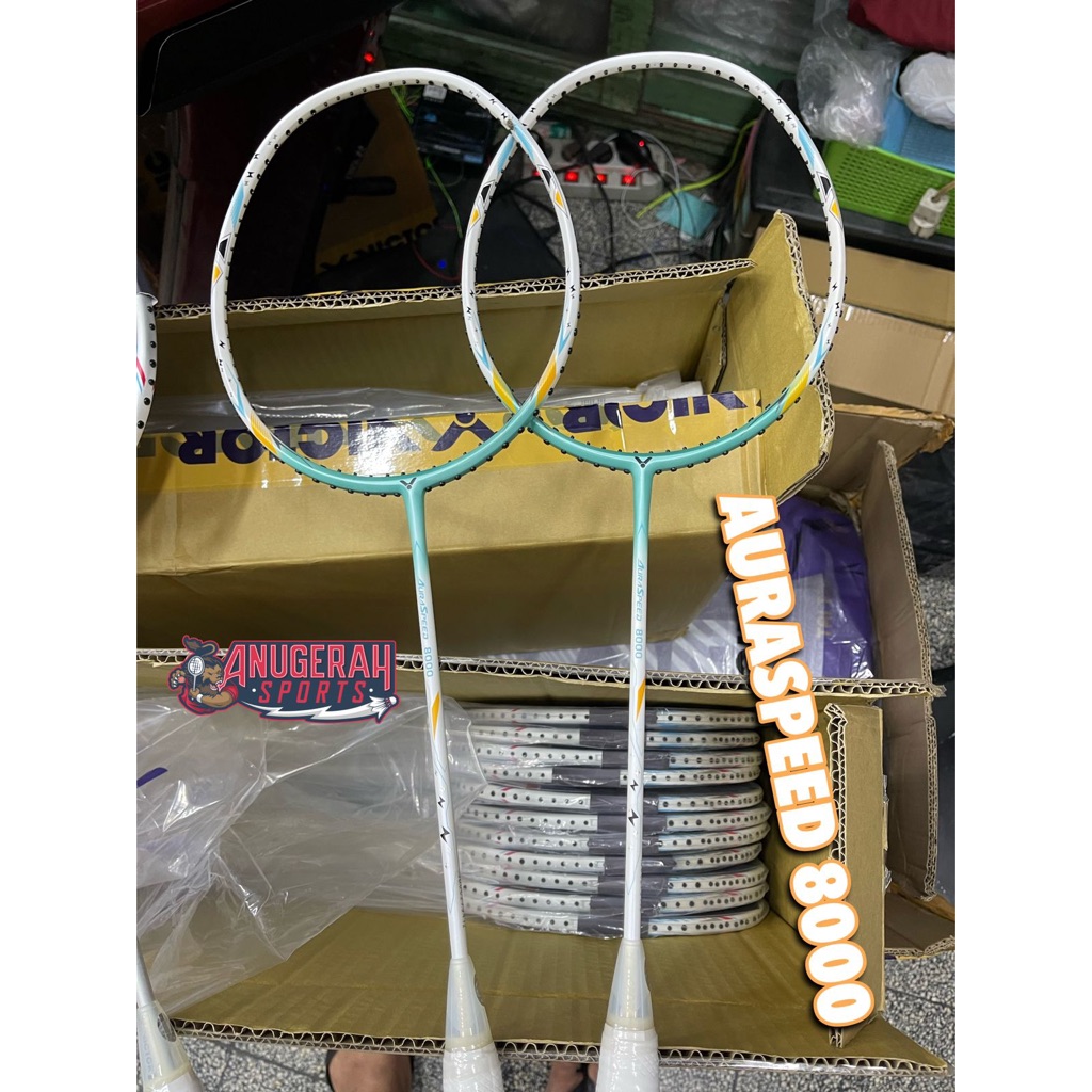 Jual Raket Badminton VICTOR AURASPEED 8000 / ARS-8000 ORIGINAL | Shopee ...