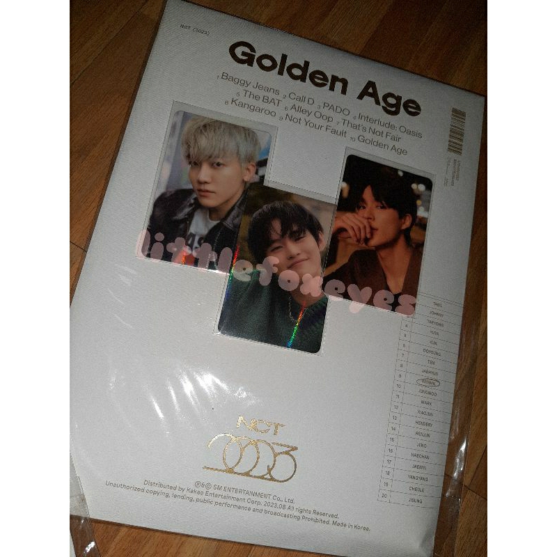 Jual [BACA DESKRIPSI] [Ready Stock] NCT 2023 THE 4TH ALBUM GOLDEN AGE COLLECTING ARCHIVING ver ...