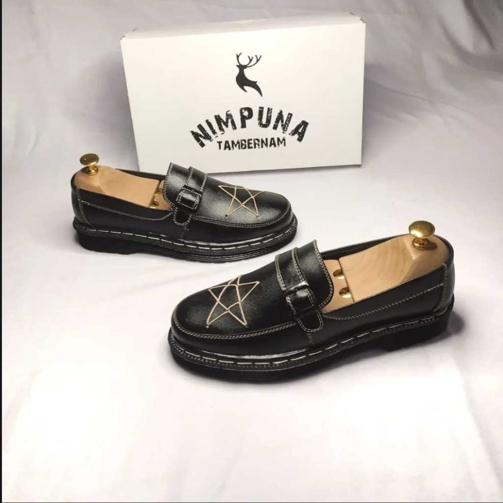 Jual Sepatu Loafers Slip-on Dr Martens Formal Docmart Casual Pria ...