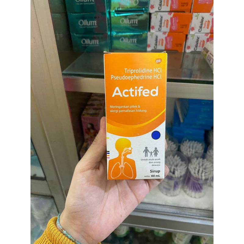 Jual Actifed kuning 60ml | Shopee Indonesia