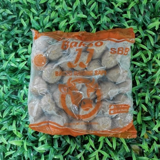 Jual Bakso JJ SBB Bakso Daging Sapi Oranye - Isi 50 pcs - Berat 500 gr ...