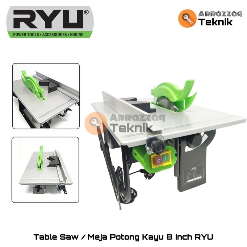 Jual Table Saw 8" RYU - Meja Potong Kayu 8 Inch RYU - Mesin Gergaji RTS ...