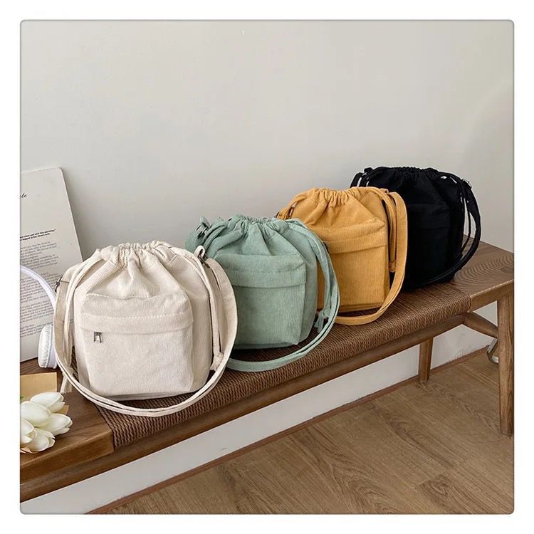 Jual Tokochi Gemini Bag Tas Selempang Wanita Tali Serut Casual Korean ...