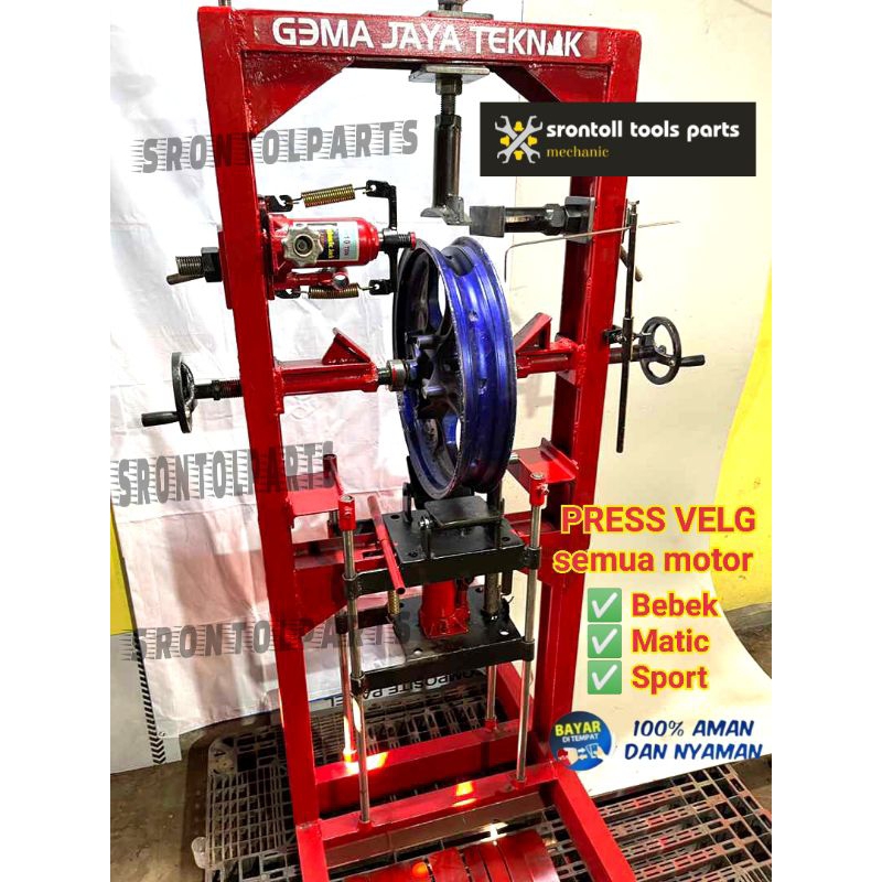 Jual Mesin alat press press velg pelek penyok oleng universal semua ...