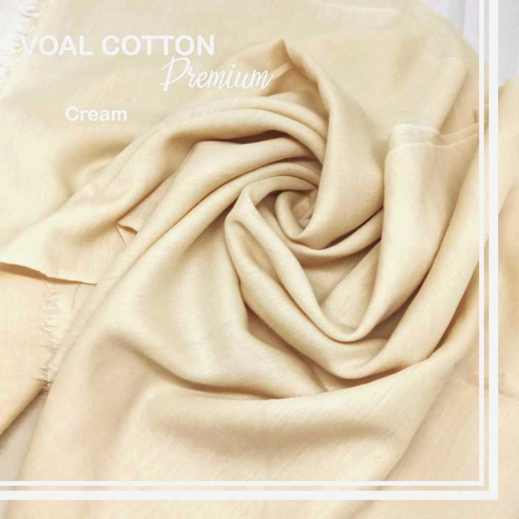 Jual Multi kain voal cotton katun premium lebar 1,3 meter eceran ...