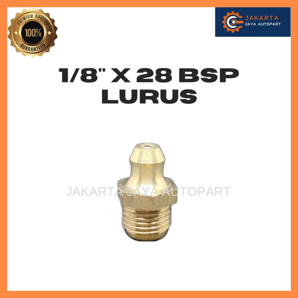 Jual NIPPLE GREASE LURUS 1/8*28 BSP NEPEL GREASE KUNINGAN | Shopee Indonesia