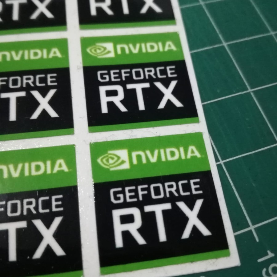 Jual Stiker Nvidia RTX | Shopee Indonesia