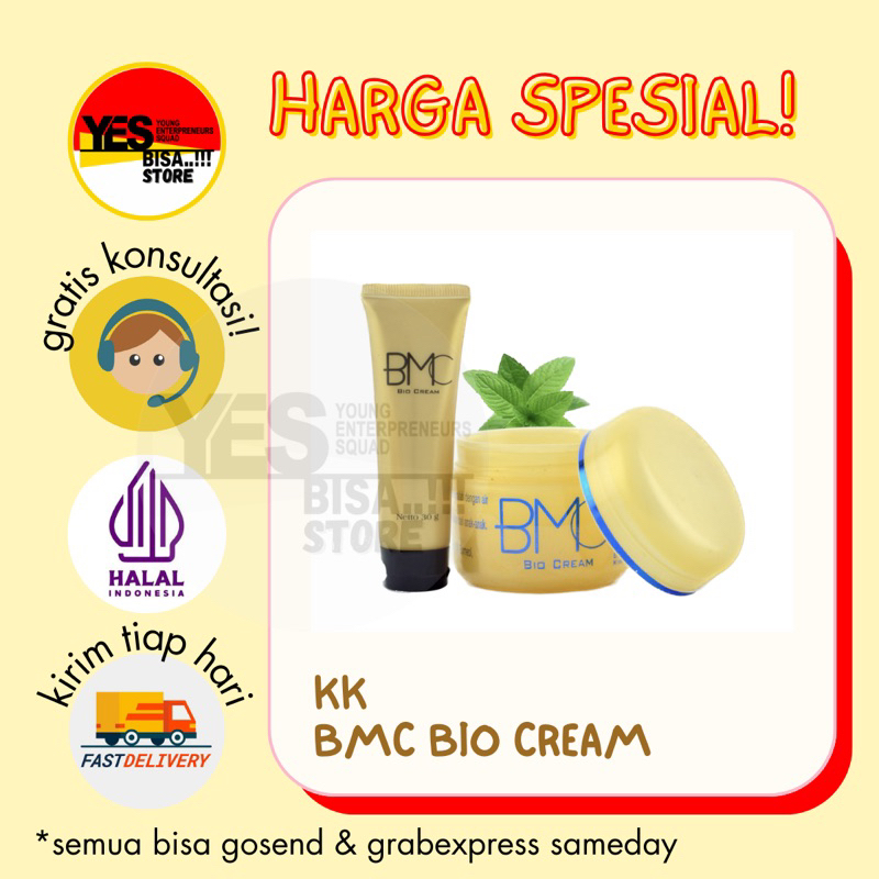 Jual BMC Bio Cream Luka Bakar Multifungsi dengan Nano Technology, bahan ...