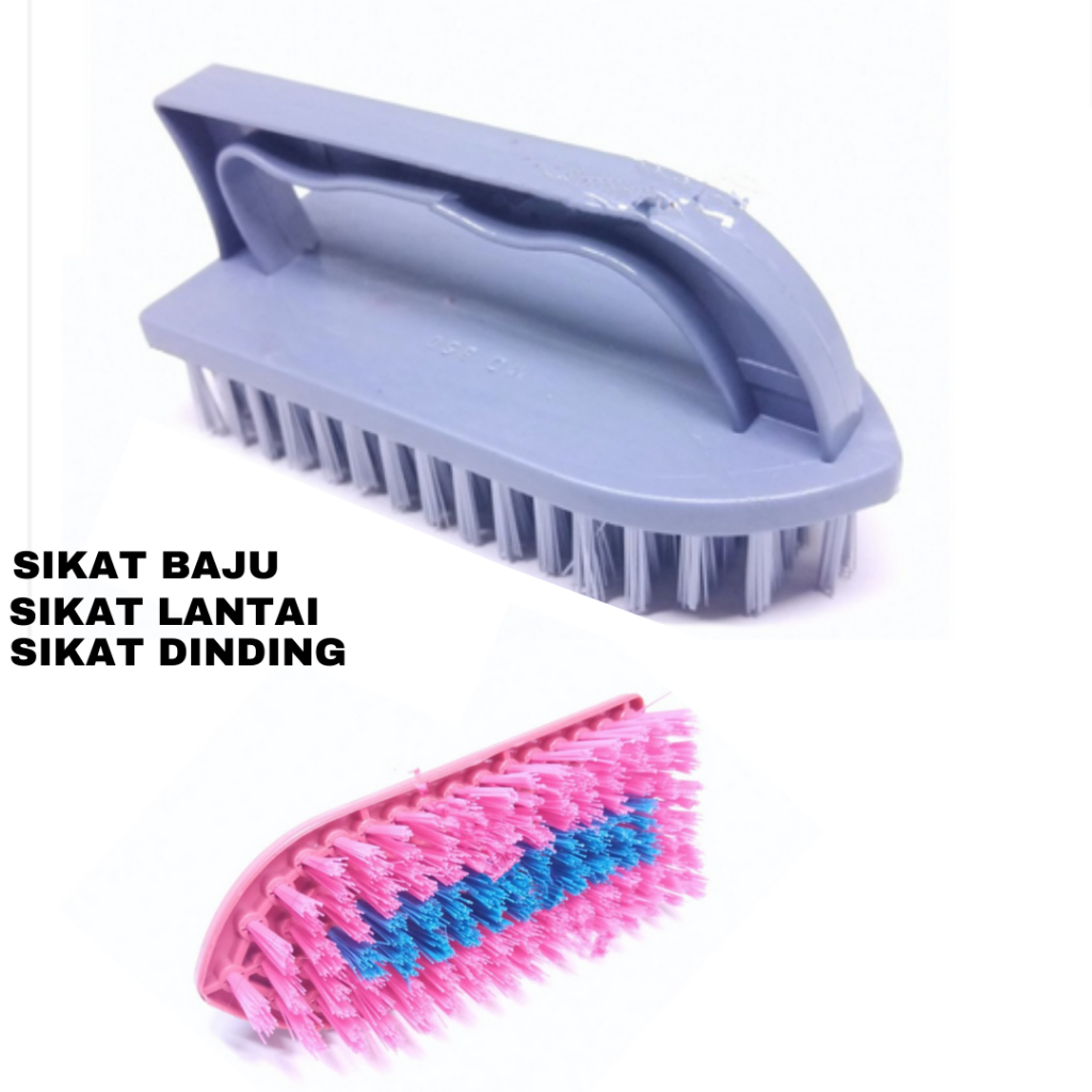 Jual Sikat Cuci Baju Lantai WC Kamar Mandi Dengan Gagang Serbaguna ...
