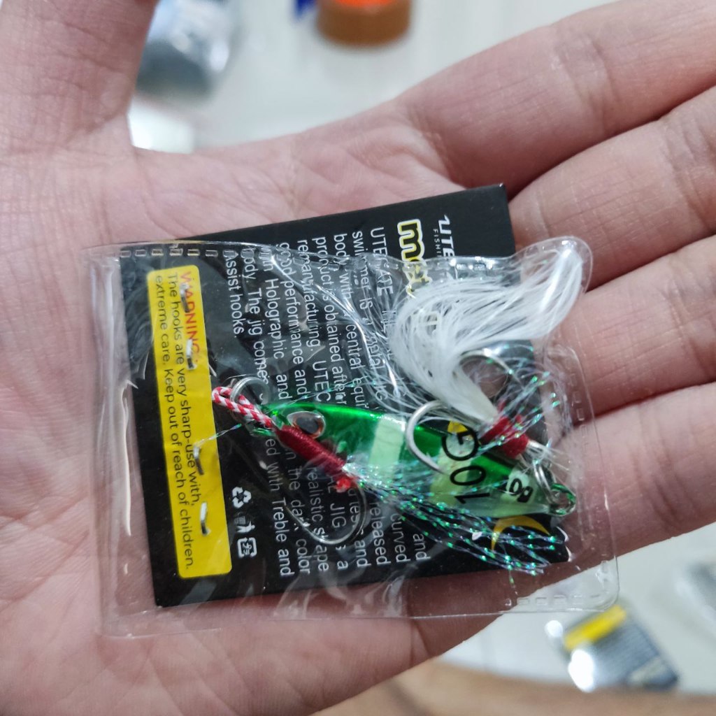 Jual Metal jig Micro jig Utecate 10,15,20 gram GID | Shopee Indonesia