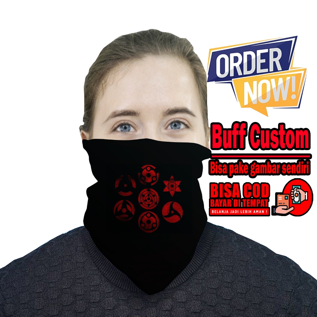 Jual masker buff anime naruto saringan | Shopee Indonesia