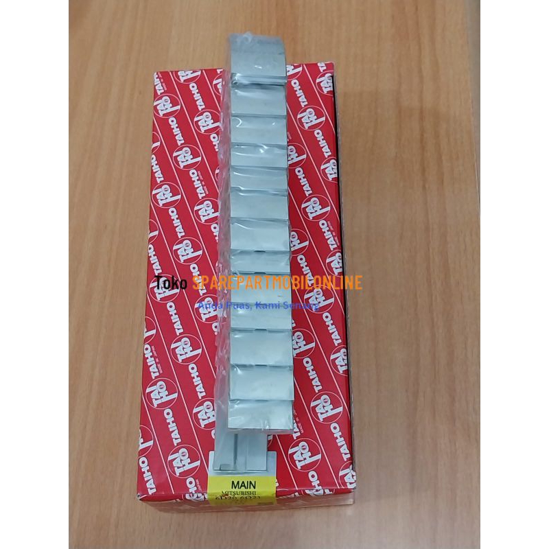 Jual Metal duduk main bearing crankshaft std mitsubishi fuso 6d20 6d21 ...