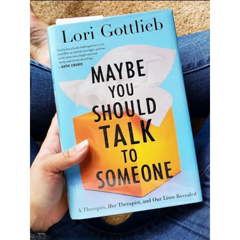 Jual Buku Maybe You Should Talk To Someone - Lori Gottlieb (english ...