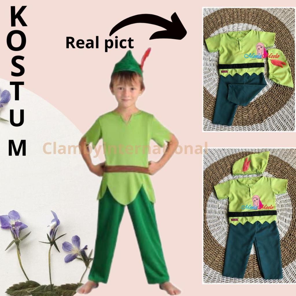 Jual Kostum Peterpan / Baju Unik Mourance - Disney Peter Pan Set ...
