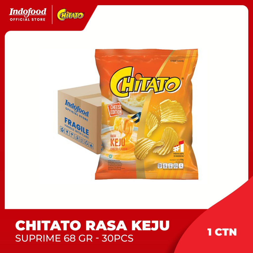 Jual CTN - Chitato Rasa Keju Suprime 68 Gr | Shopee Indonesia