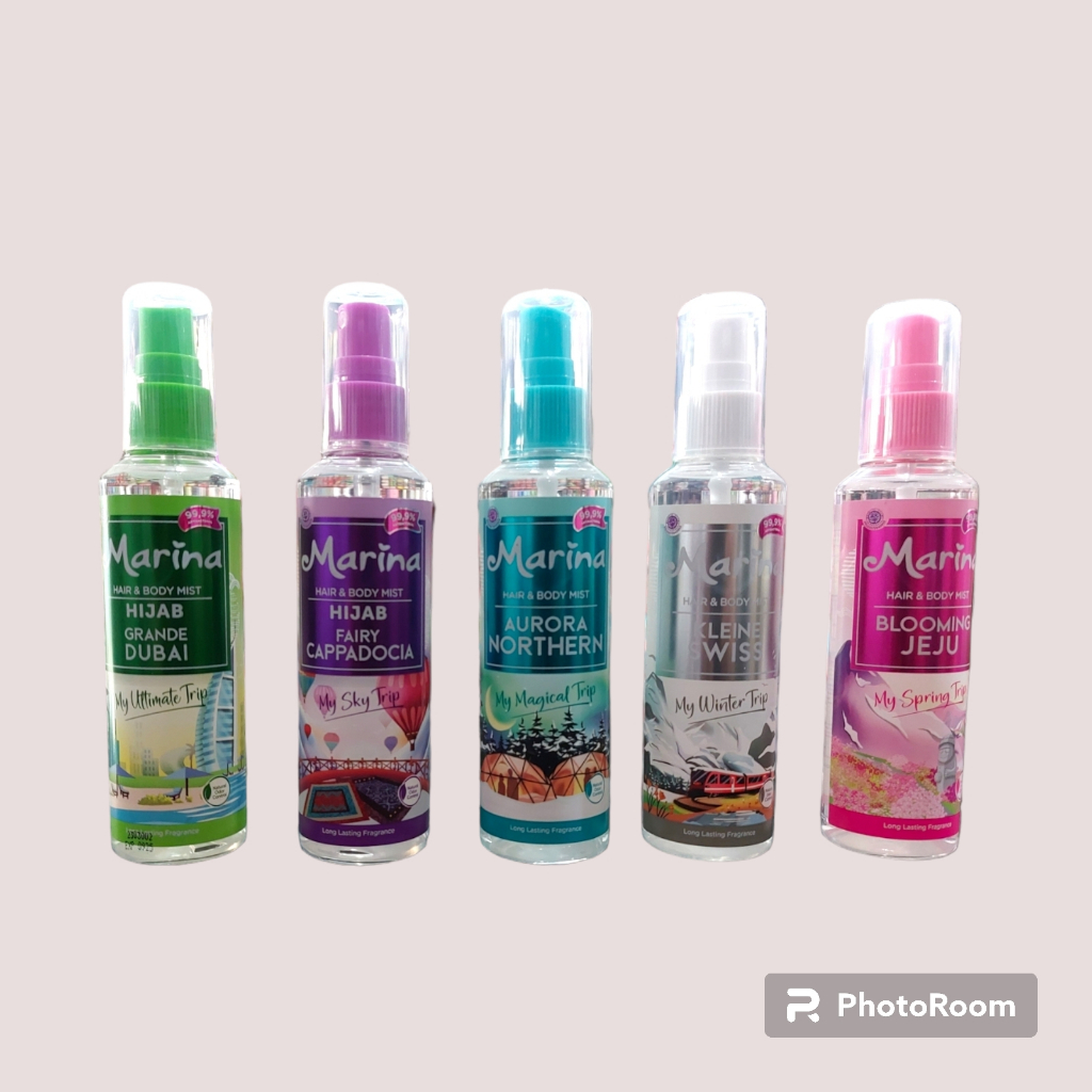 Jual Marina Body Mist & Hair Cologne 100ml | Shopee Indonesia