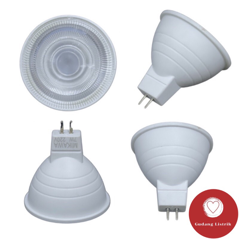Jual LAMPU HALOGEN SPOTLIGHT LED 7WATT FITTING E27 7 WATT COB SOROT 7W ...