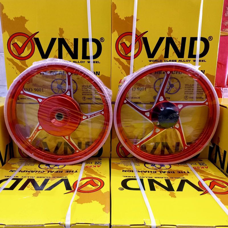Jual Velg VND Ak55 Beat Scoopy Vario 125 150 160/185-14 | Shopee Indonesia