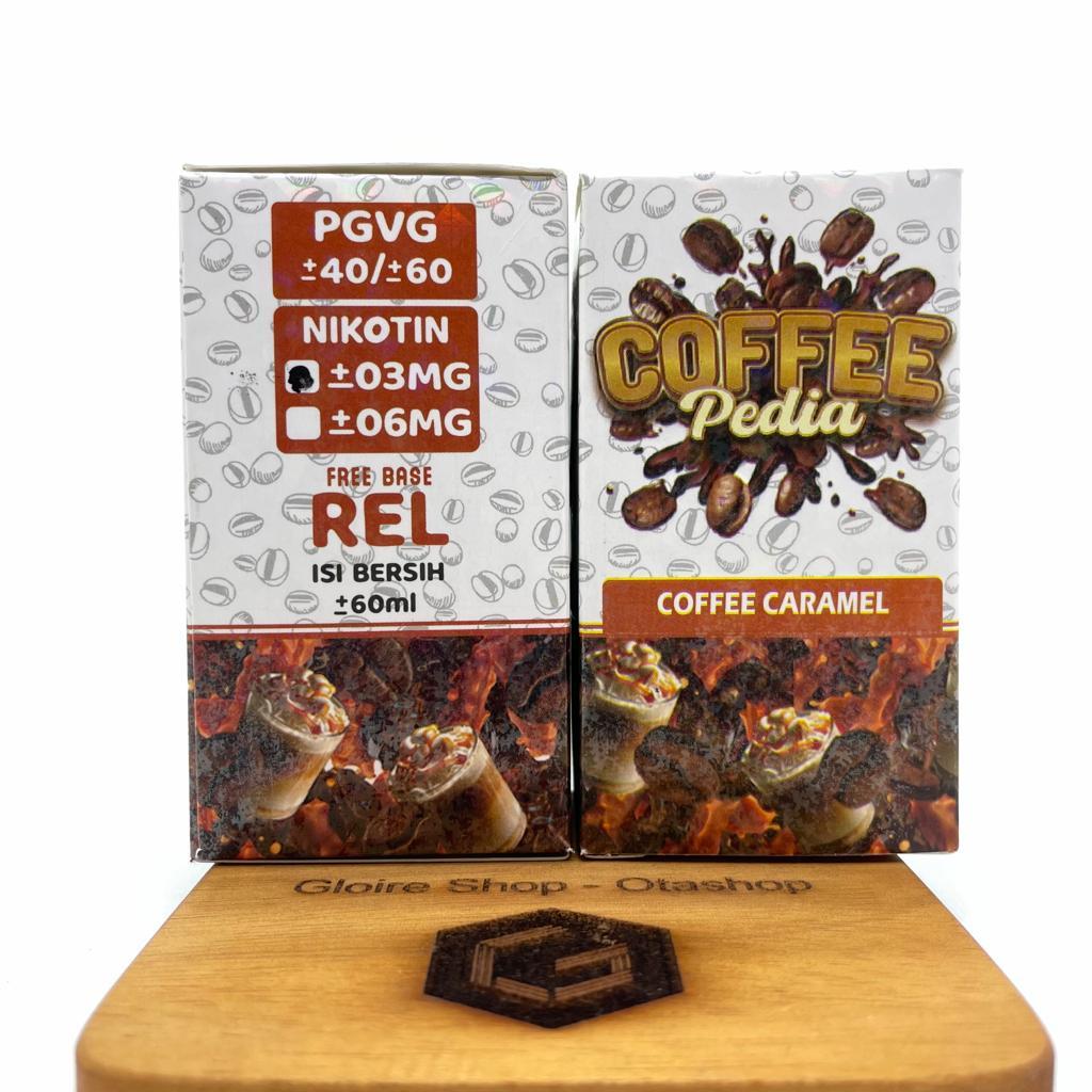 Jual Coffee Pedia CARAMEL 60ML FREEBASE by Majapahit Liquid Vape Cofee ...