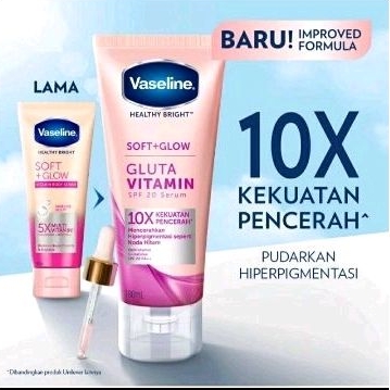 Jual VASELINE SOFT & GLOW 5X MULTIVITAMIN| SPF 20 PA++ 180ML | Shopee ...