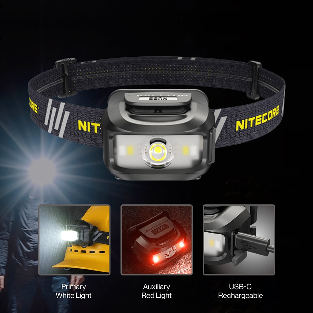 Jual NITECORE Senter Kepala Headlamp CREE XP-G3 S3 LED 460 Lumens ...