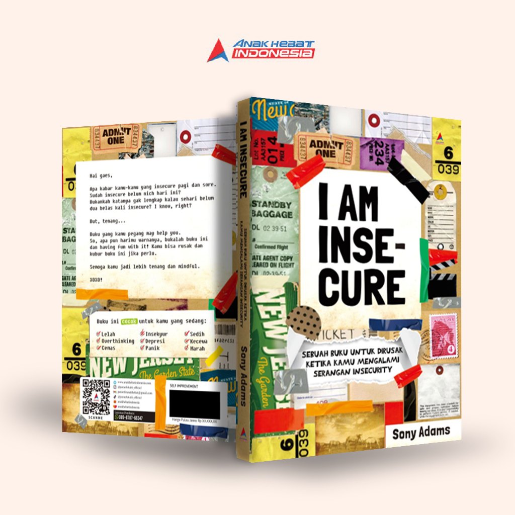 Jual Buku I am insecure : Sebuah buku untuk dirusak Ketika Kamu ...