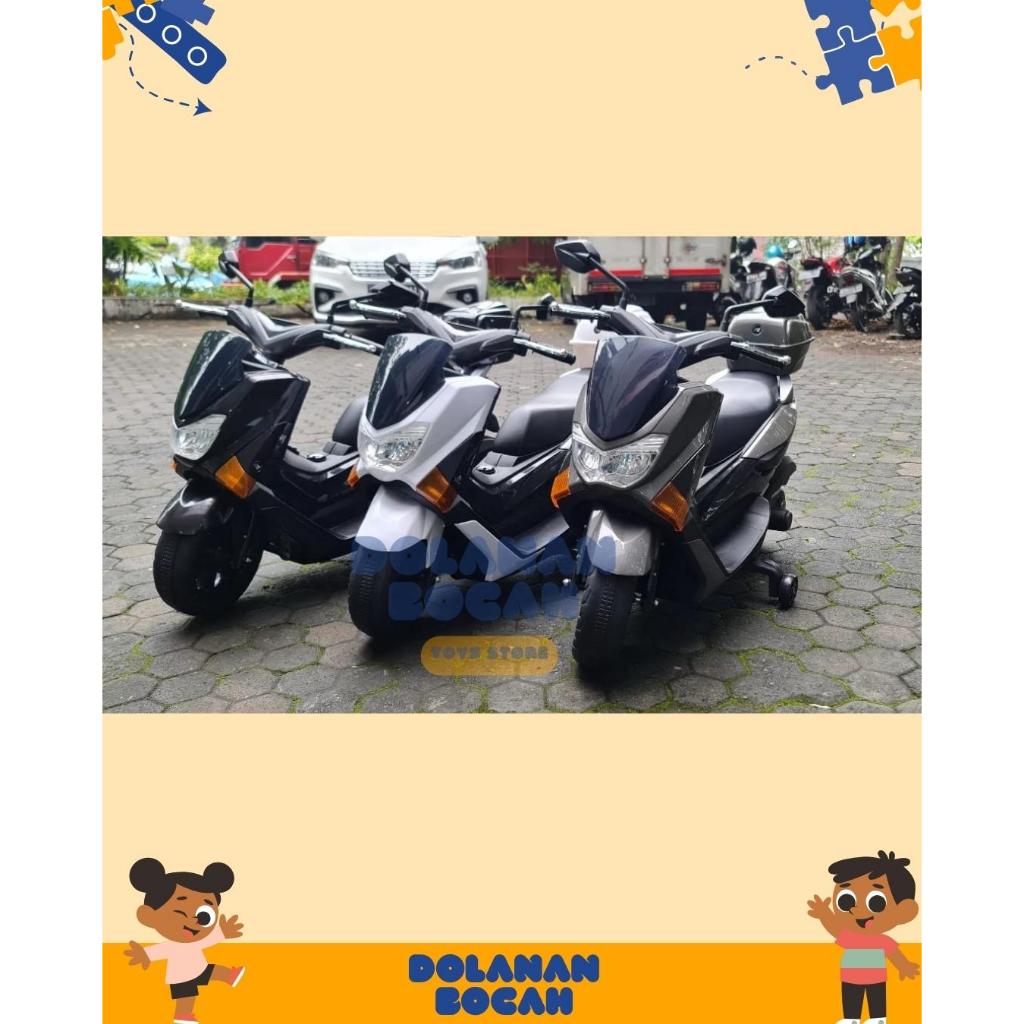 Jual MOTOR AKI MAINAN ANAK PMB M-588 NMAX RAID SCOOTER MOTOR LISTRIK ...