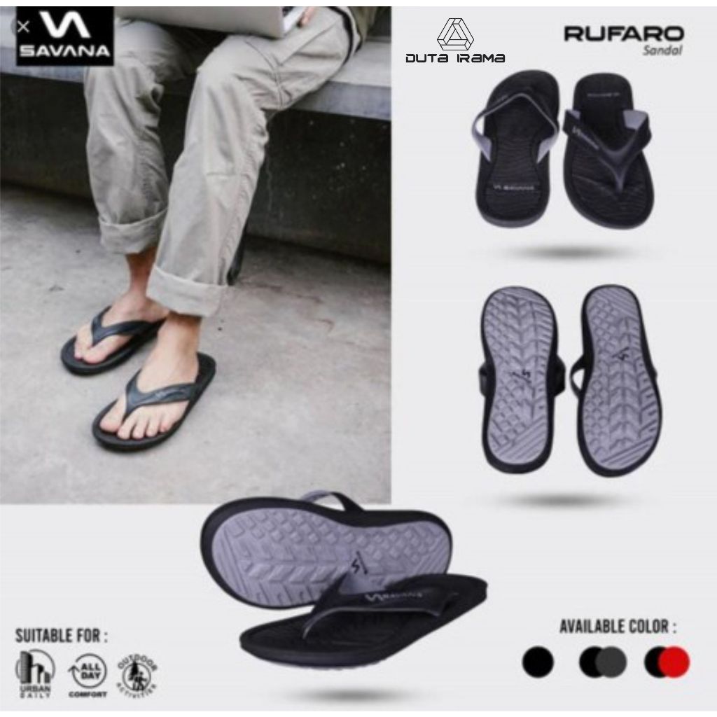 Jual DUTAIRAMA - SENDAL JEPIT SAVANA RUFARO | Shopee Indonesia