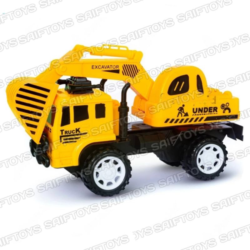 Jual Mainan Anak Truk Excavator Besar / Mainan Truk Kontruksi Beko ...
