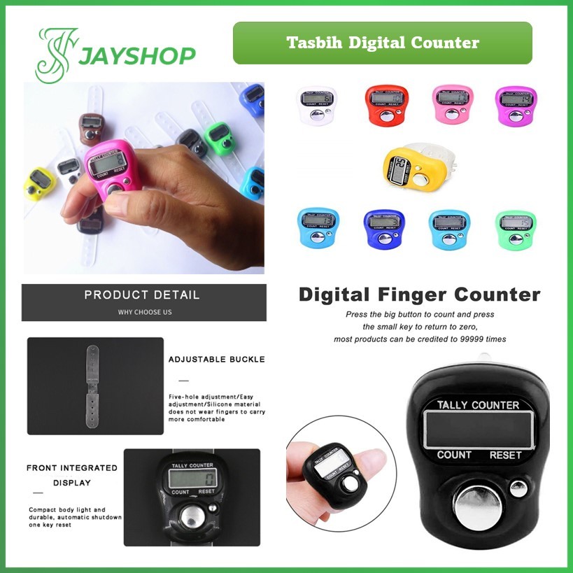 Jual Tasbih Digital Mini Tally Counter Alat Hitung Digital Mini ...