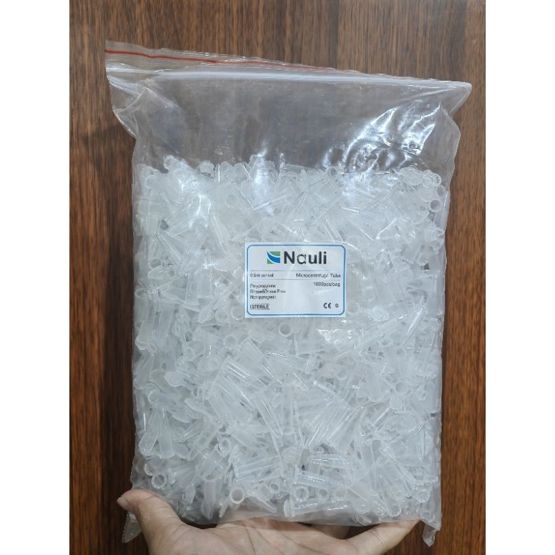 Jual TABUNG MINI TUBE 0.5 mL Isi 1000 Pcs | CUP SUMPLE 0.5 ML | MINI ...