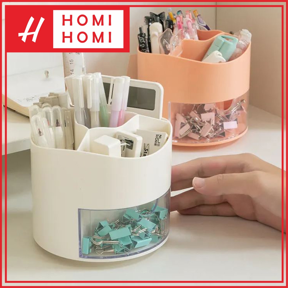 Jual Kotak Tempat Penyimpanan Alat Tulis Organizer Meja Laci Mini ...