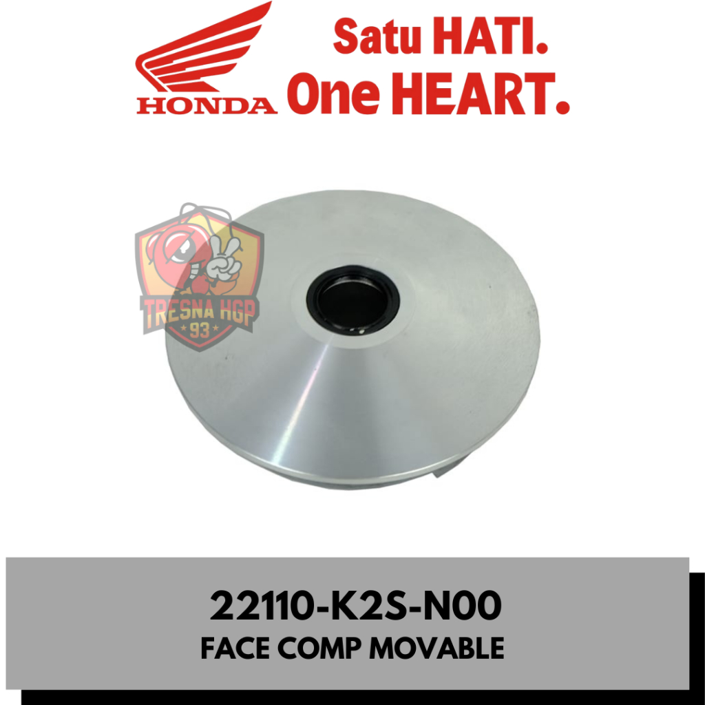 Jual 22110-K2S-N00 RUMAH ROLLER VARIO 160 K2S ORIGINAL | FACE COMP ...