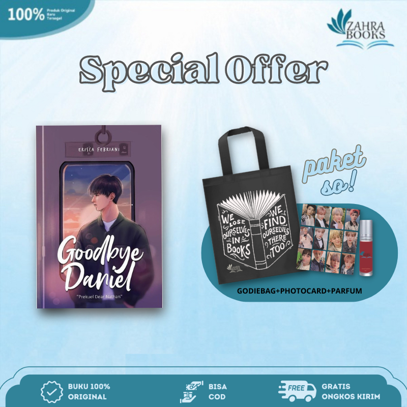 Jual NOVEL GOODBYE DANIEL - Erisca Febriani - Coconut Books | Shopee Indonesia