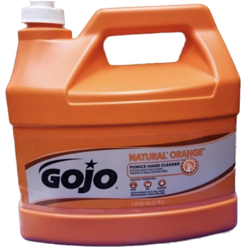 Jual GOJO HAND CLEANER NATURAL ORANGE 3.78 Liter | Shopee Indonesia