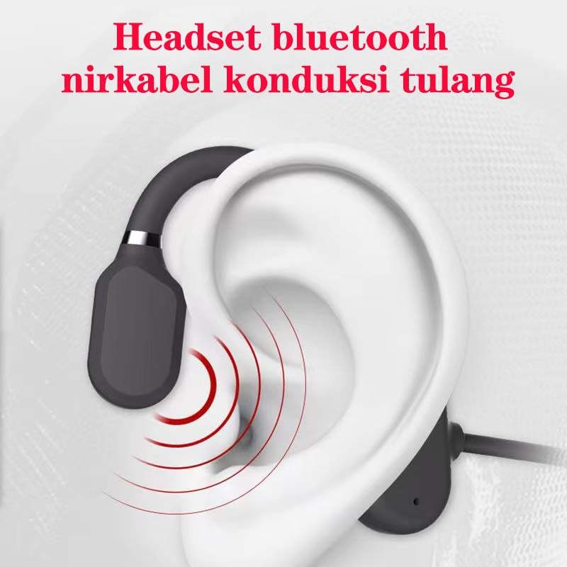 Jual Headset bluetooth nirkabel konduksi tulang/stereo/olahraga/lari ...