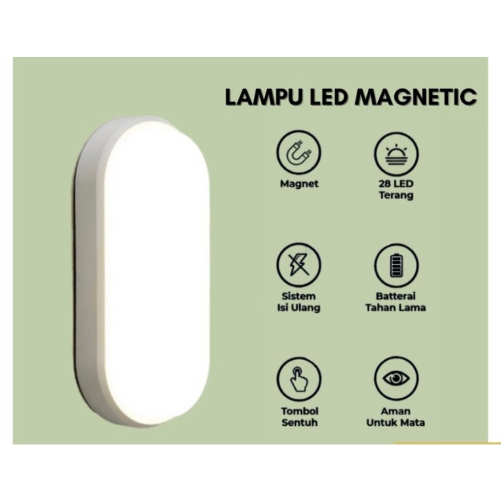 Jual LAMPU LED MINI BISA DI TEMPEL DI BESI MAGNET SANGAT MULTIFUNGSI ...