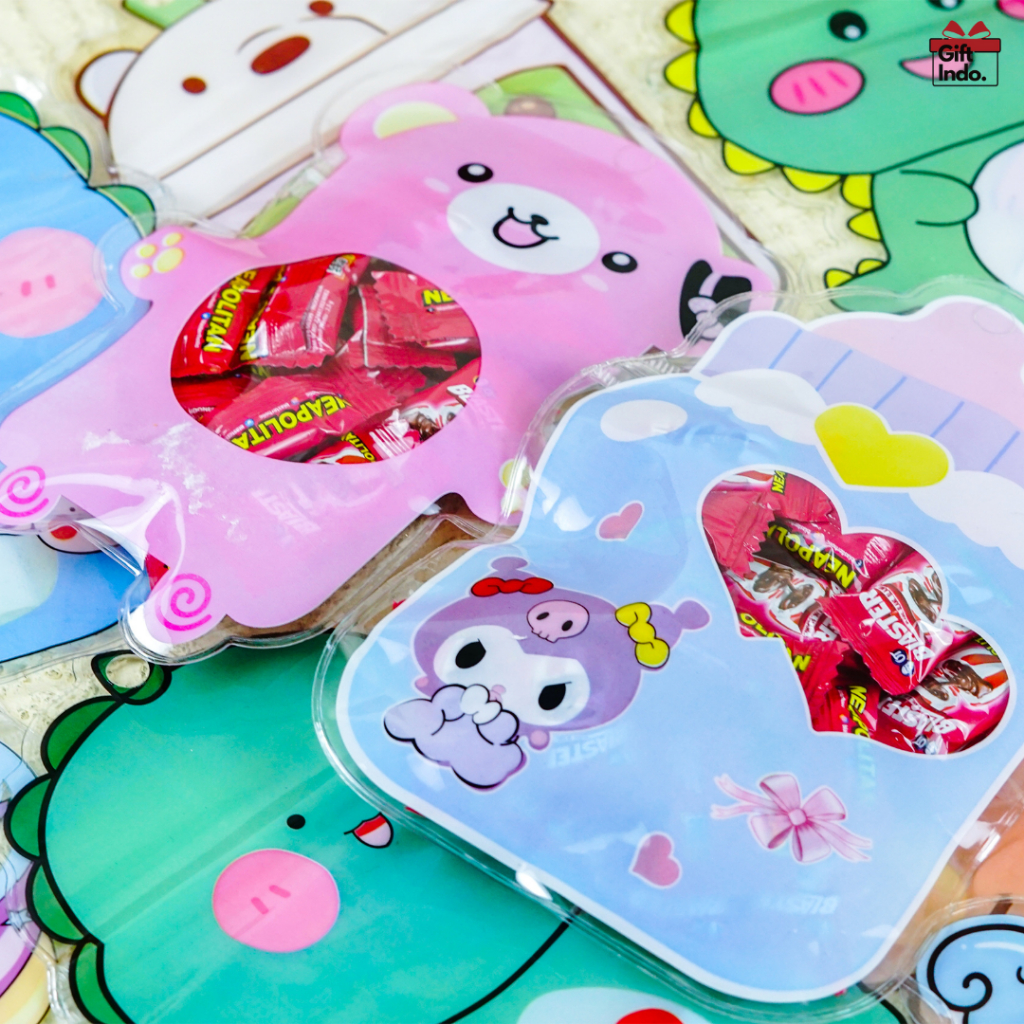 Jual Plastik Ziplock / Plastik Zipper Pouch Snack / Plastik Klip Lucu ...