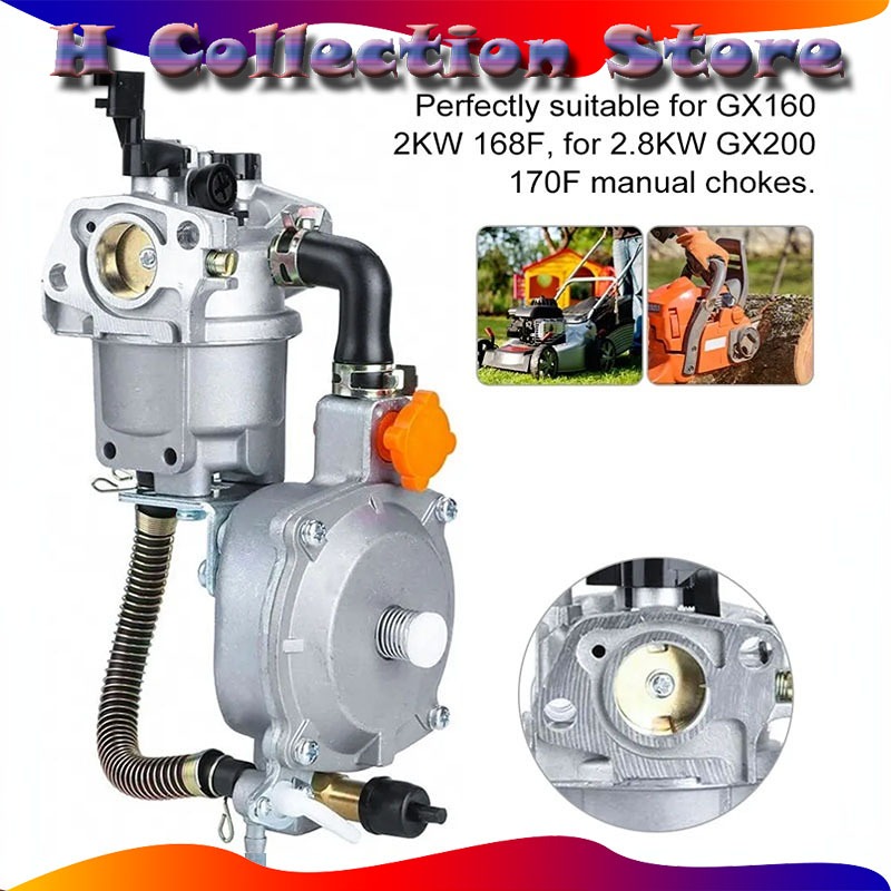 Jual Konverter Carburator Gas Mesin Karburator LPG GX160 2KW 168F GX200 170F 2.8KWPompa Genset ...
