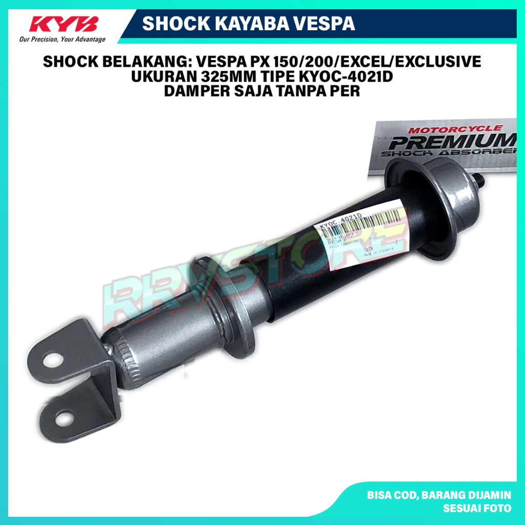 Jual Shock Kayaba Vespa PX150 PS Excel Exclusive Super Sprint Depan ...