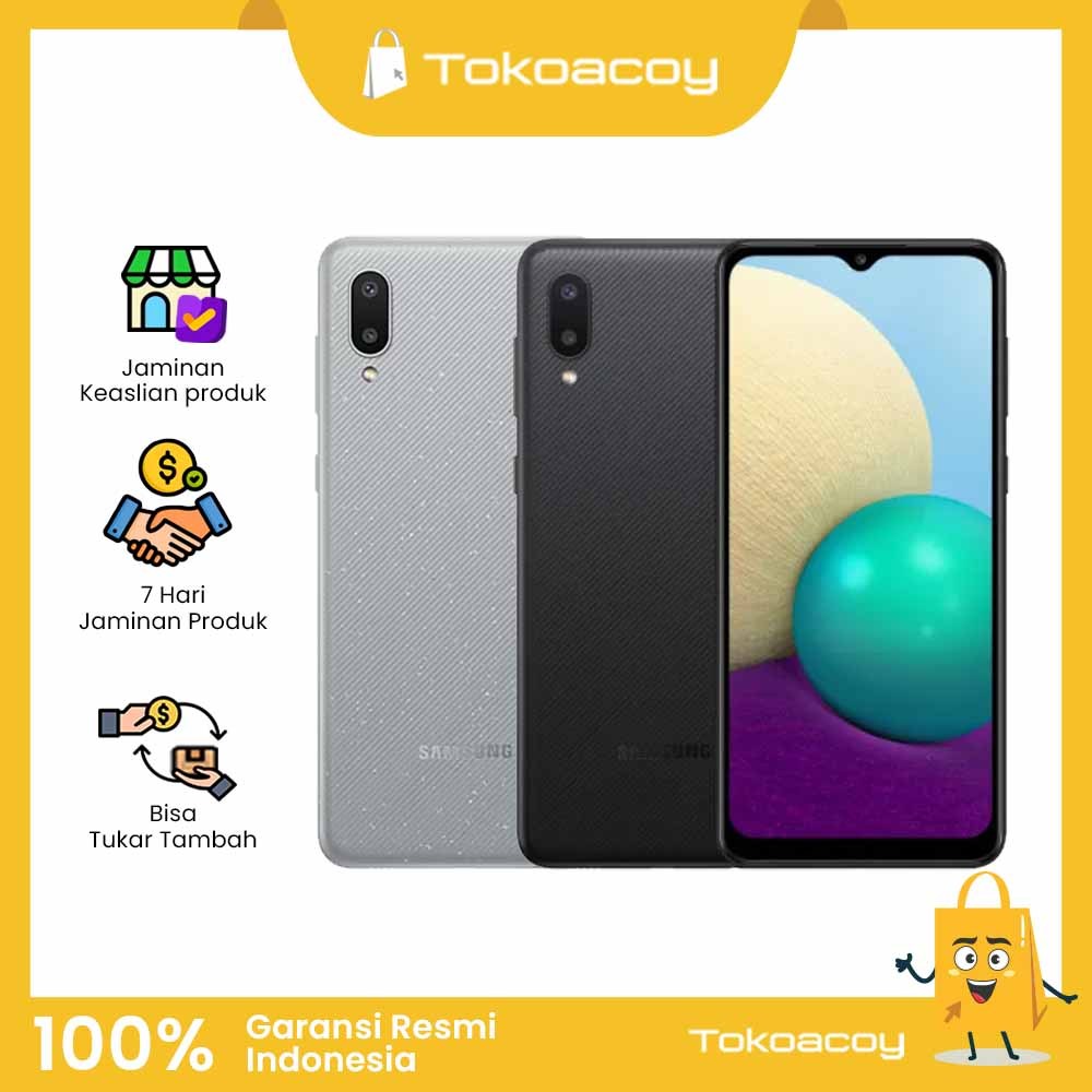 Jual Samsung Galaxy A02 3/32GB Garansi Resmi Fullset | Shopee Indonesia
