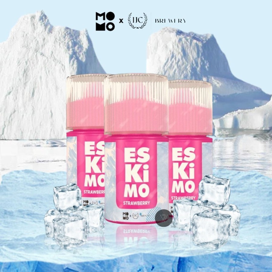 Jual Eskimo Strawberry Freeze Vape Liquid Saltnic 30ml By Momo X IJC ...