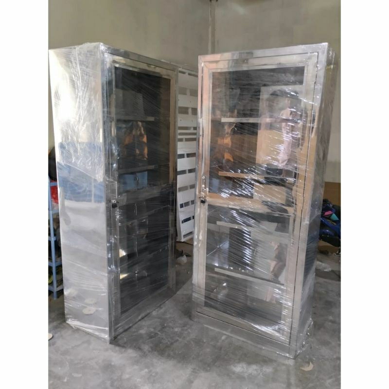 Jual Lemari Instrument 1 Pintu Stainless / Lemari Instrument Kaca ...