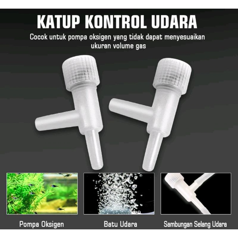Jual kran Pengatur selang udara aerator KATUP kontrol udara | Shopee ...