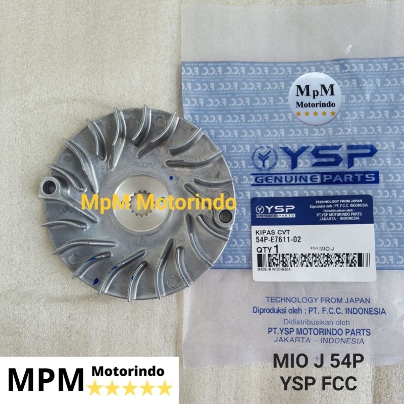 Jual Kipas Rumah Roller Cvt Mio J 54p YSP FCC Asli Original 100% ...