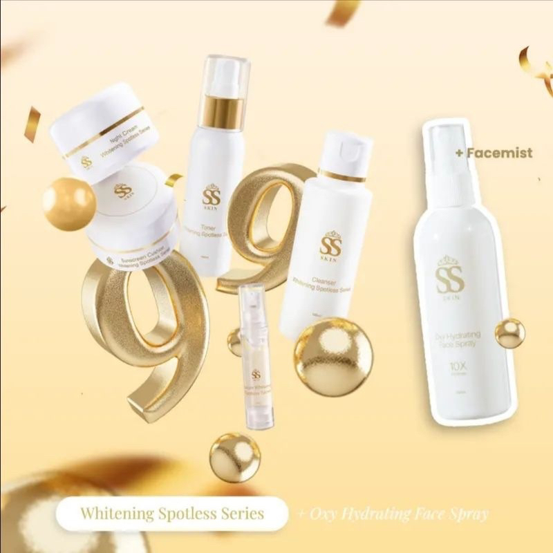 Jual SS SKIN PAKET BY SHELLA SAUKIA (WHITENING SPOTLESS DAN ACNE SERIES ...
