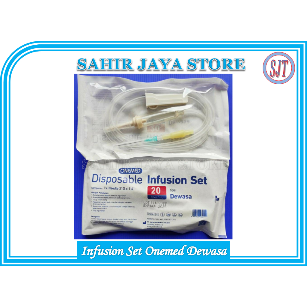 Jual SELANG INFUS DEWASA/ INFUS SET DEWASA/ ALAT INFUS / INFUSION SET ...